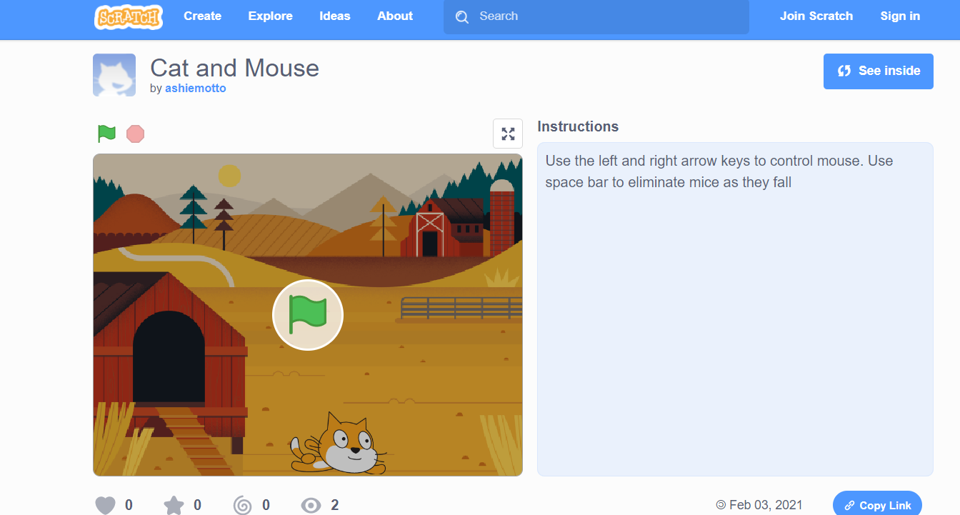 Ashton's contact page